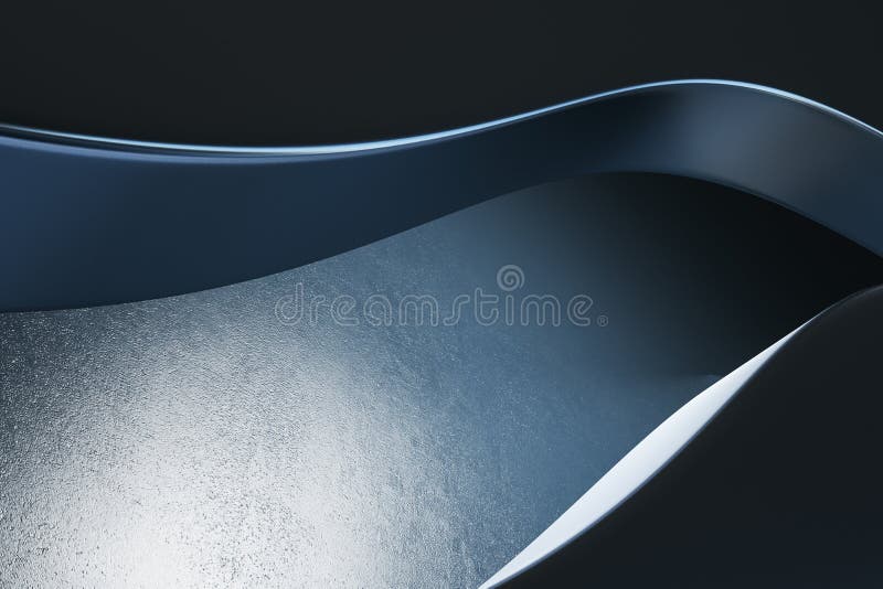 Abstract Graphic Stylish Architecture Background with Metallic and ...