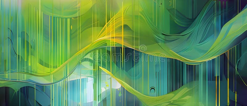Abstract Graphical Wallpaper Illustration, Symbolic for Artificial ...