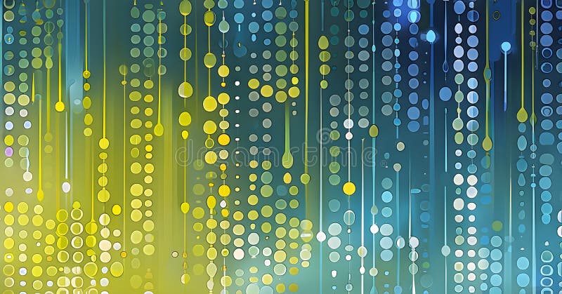 Abstract Graphical Wallpaper Illustration, Symbolic for Artificial ...