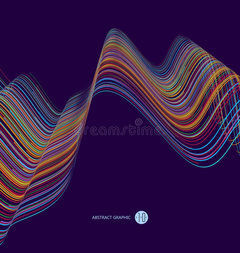 Abstract Graphics, Technological Sense Vector Illustration. Stock ...