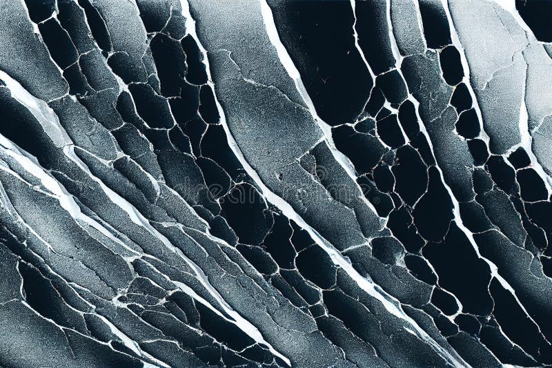 Abstract Gray Background with Black Cells and White Veins. Stock ...