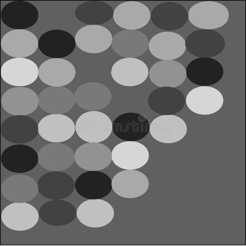 Abstract Gray Background Color Gray Light and Dark Balls Lined Rows ...