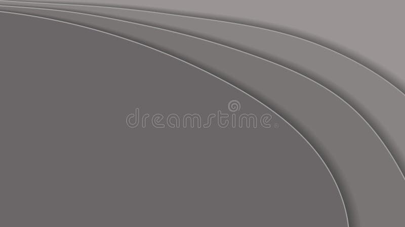 Abstract Gray Background in the Form of Layers Stock Vector ...