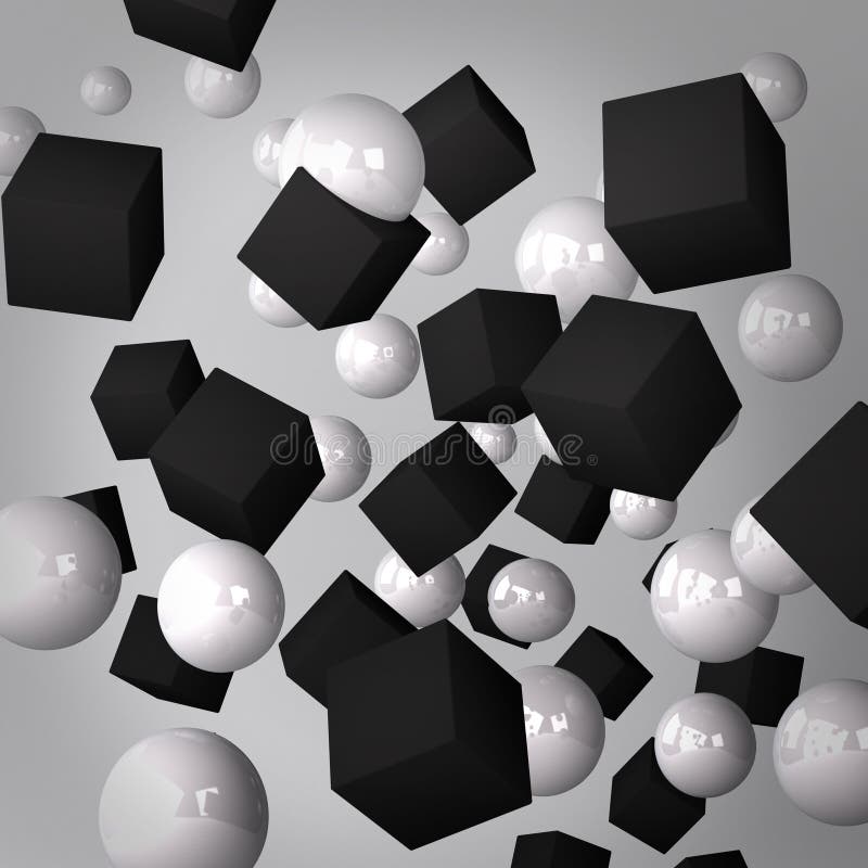 Black Background Grey Cubes Stock Illustrations – 1,551 Black ...