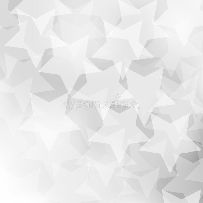 Abstract Gray Background with Star Stock Vector - Illustration of grey ...