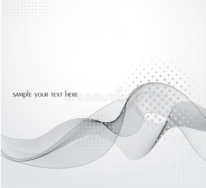 Abstract Lines Design Element with Background Stock Vector ...