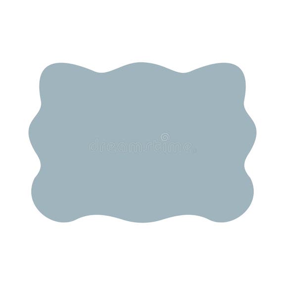Abstract Gray Blob Shape Icon Stock Illustration - Illustration of ...