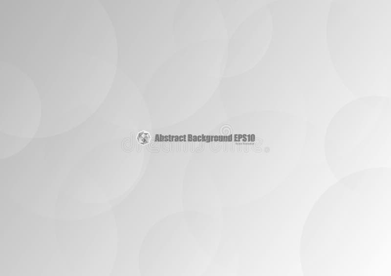 Abstract Gray Circle Gradient Background Stock Vector - Illustration of ...