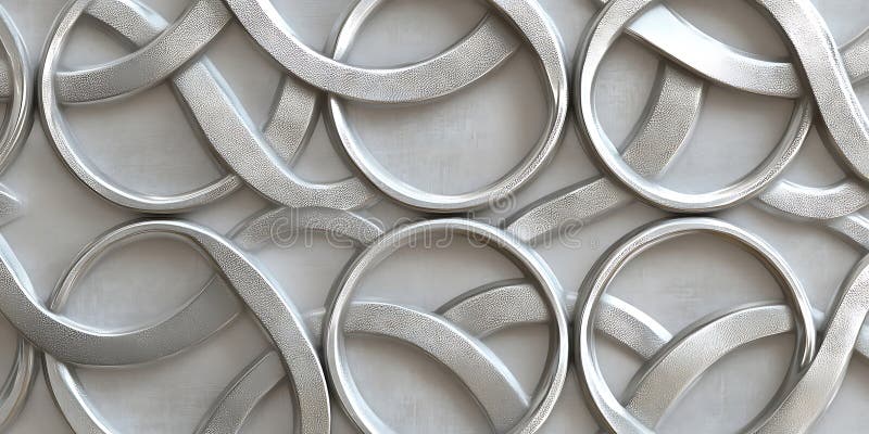 Abstract Gray Circles Texture Seamless Pattern Background Stock Illustration - Illustration of ...