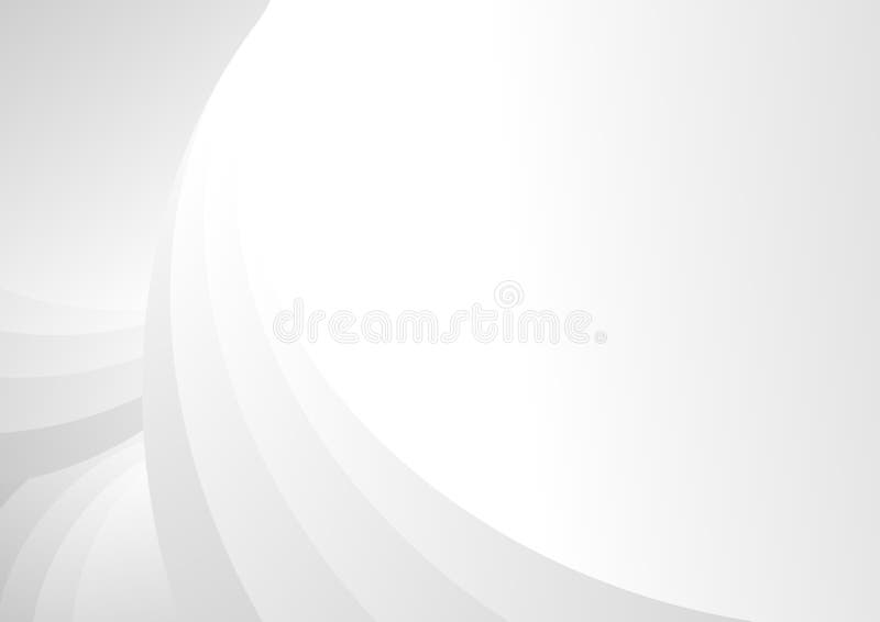 Abstract Gray Curve Background Vector Stock Vector - Illustration of ...