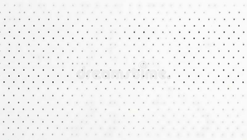 Abstract Gray Dots Pattern on White Background Stock Illustration ...