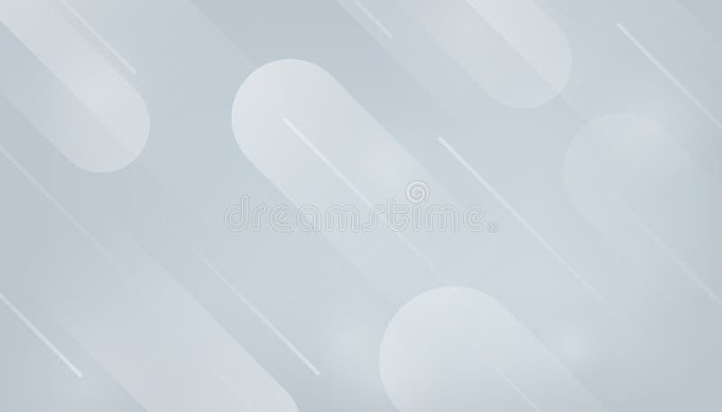 Abstract Gray Futuristic Background with Soft Geometric Line and White ...