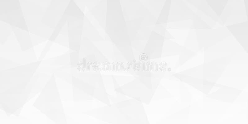 Abstract Gray Geometric Shape Design Elements on White Background ...