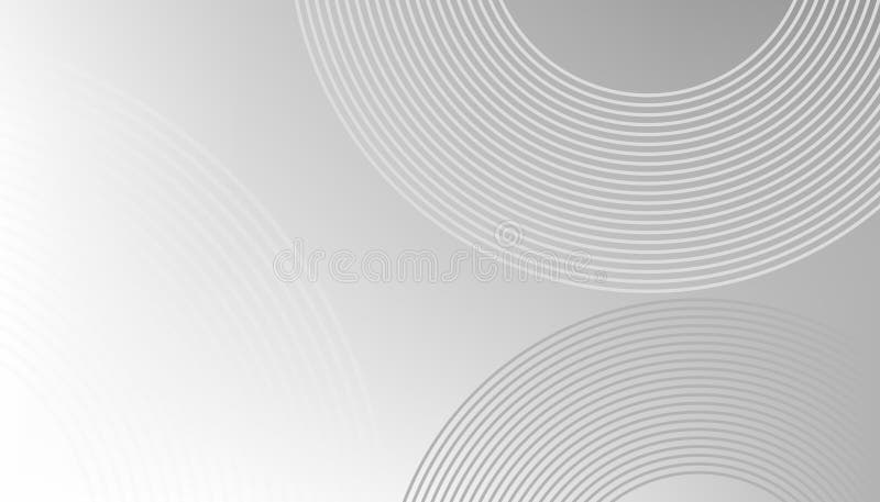 Abstract Gray Geometric Shape Design Elements on White Background ...