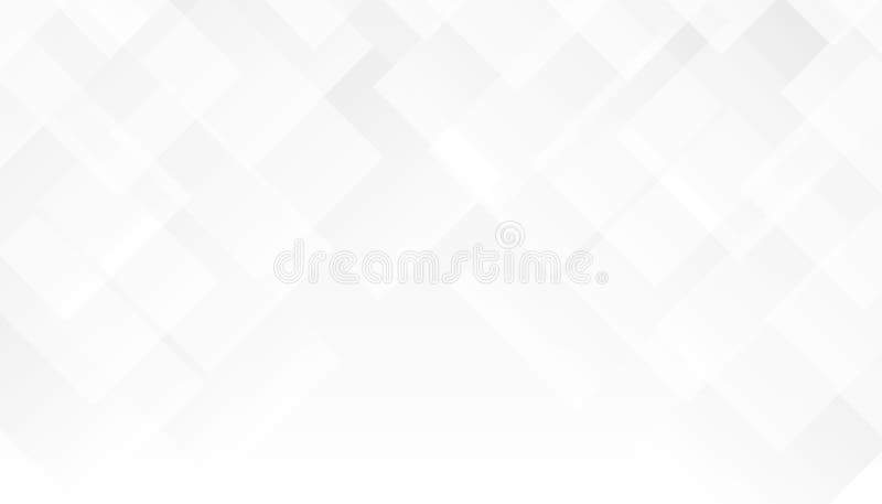 Abstract Gray Geometric Shape Design Elements on White Background ...