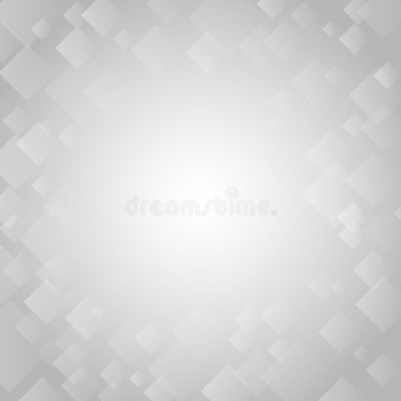 Abstract Gray Geometric Shape Design Elements on White Background ...