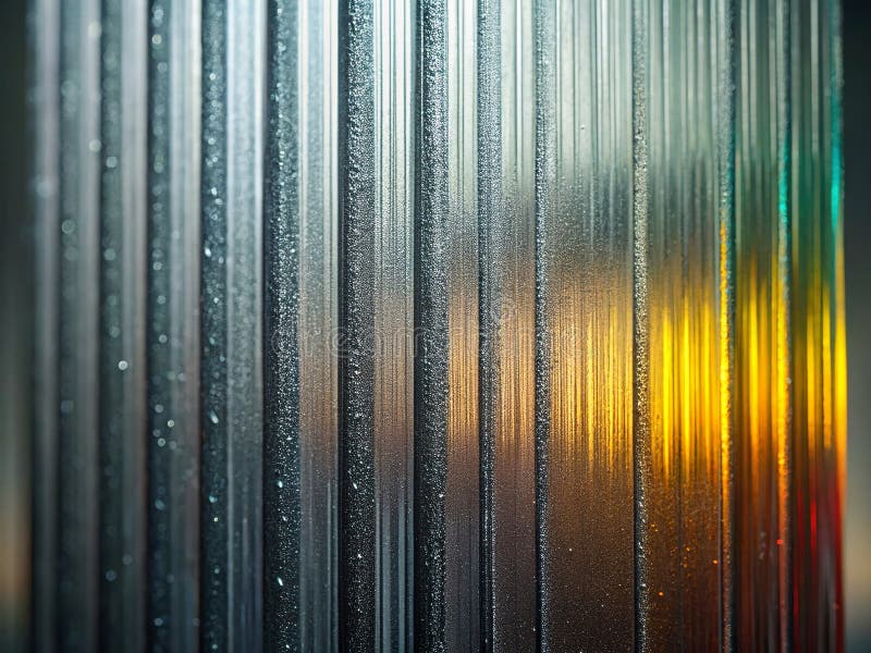 Abstract Gray Glass Texture with Vertical Streaks a Modern Sleek ...