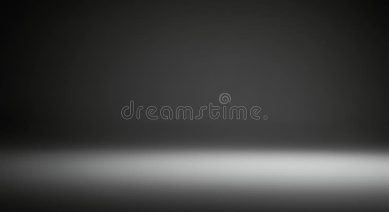 Abstract Gray Gradient Studio Background: Minimalist Backdrop, Spotlight, Smooth Texture, Modern ...