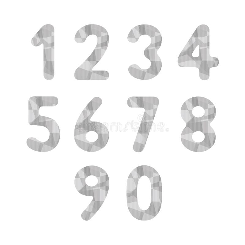 Gray Numbers2 Stock Illustrations – 1 Gray Numbers2 Stock Illustrations ...