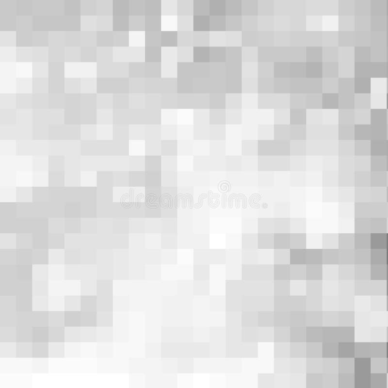Abstract Gray Pixel Background Stock Illustration - Illustration of ...