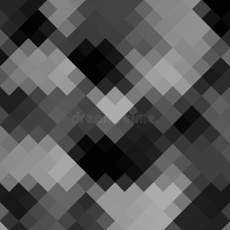 Abstract Gray Pixel Background Frame with Empty Space for Text. Eps 10 ...