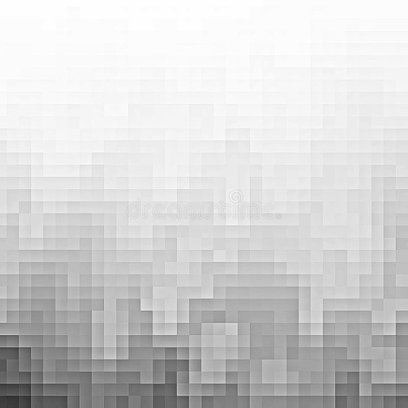 Abstract Gray Pixel Background Stock Illustration - Illustration of ...