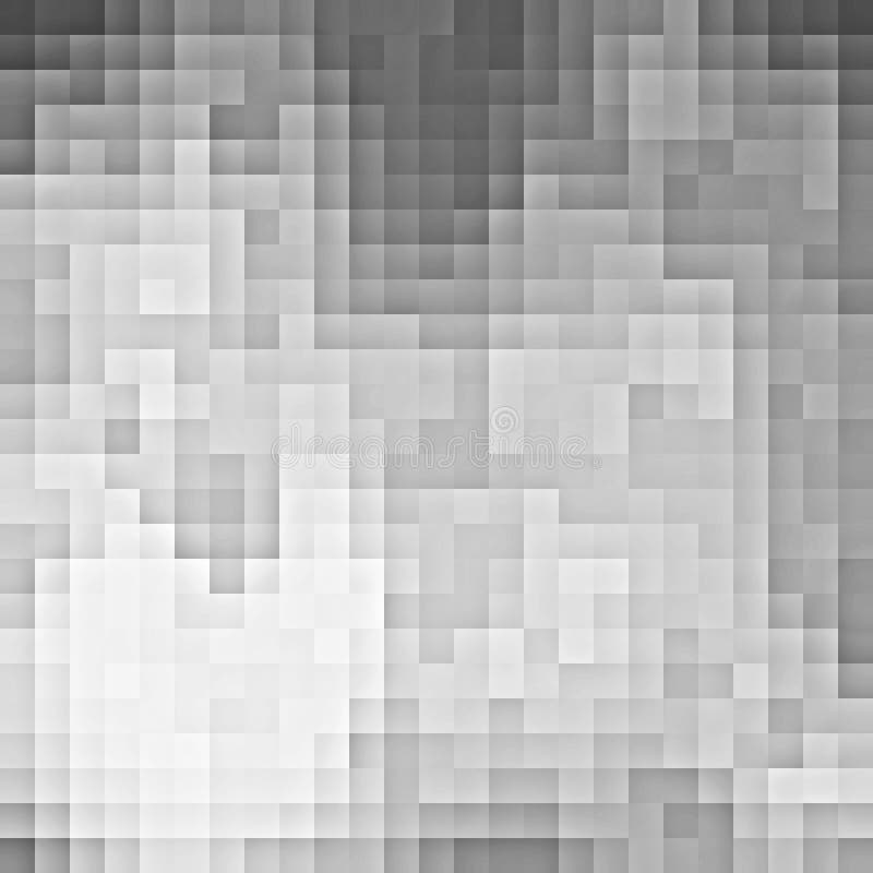 Abstract Gray Pixel Background Stock Illustration - Illustration of ...