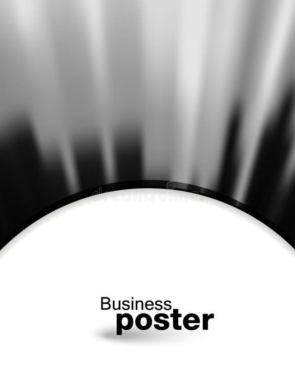 Abstract Gray Poster Template Background Stock Illustration ...