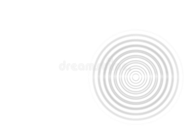 Red Rings Sound Wave and Line in a Circle. Tap Symbol. Radio Signal ...