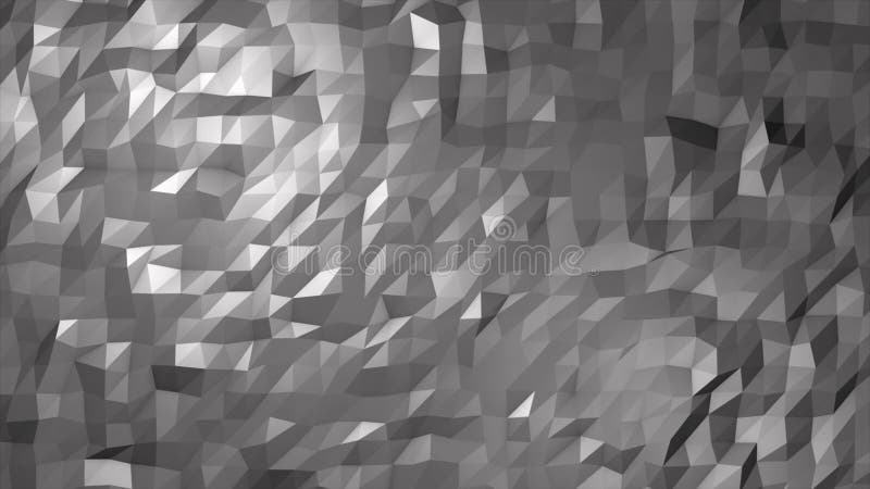 Abstract Gray Silver Looped Seamless Low Poly Triangular Mesh ...