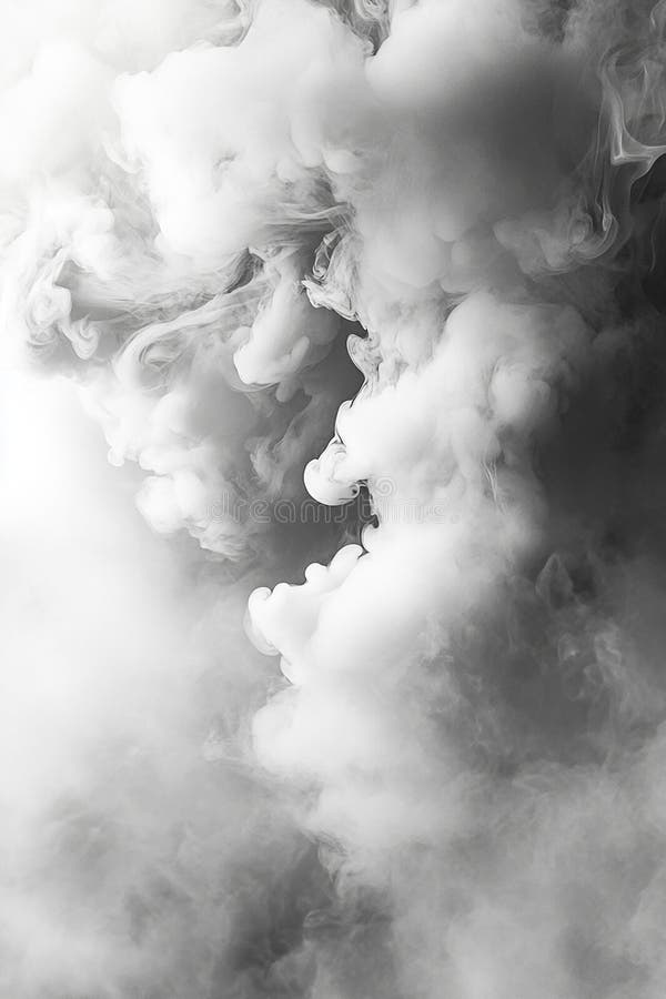 Abstract Gray Smoke Background Stock Illustration - Illustration of ...