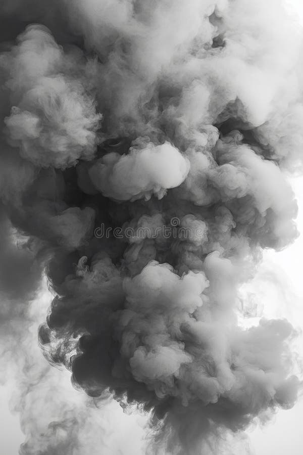 Abstract Gray Smoke Background Stock Illustration - Illustration of ...