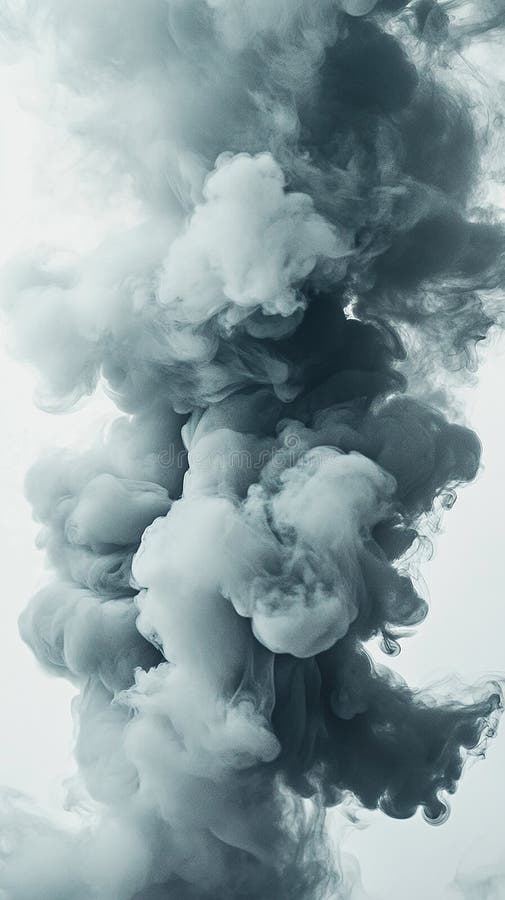 Abstract Gray Smoke Background Stock Illustration - Illustration of ...