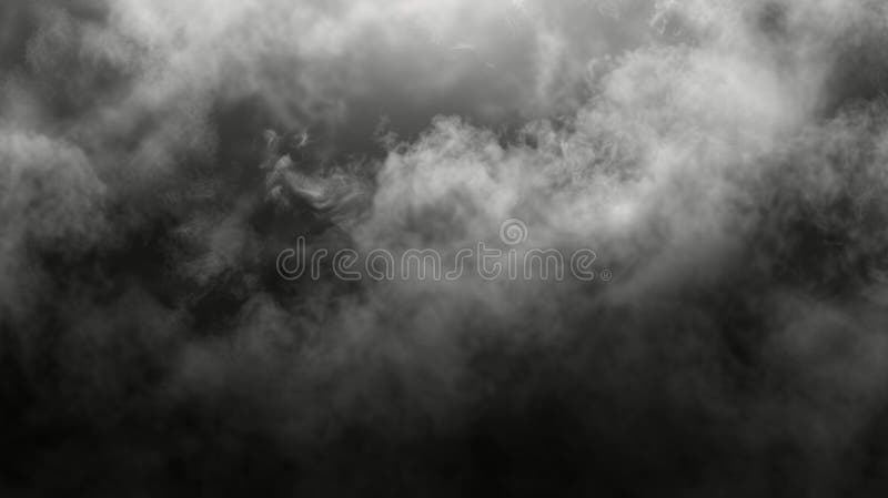 Abstract Gray Smoke Background Texture. Mist Effect Overlay Stock ...