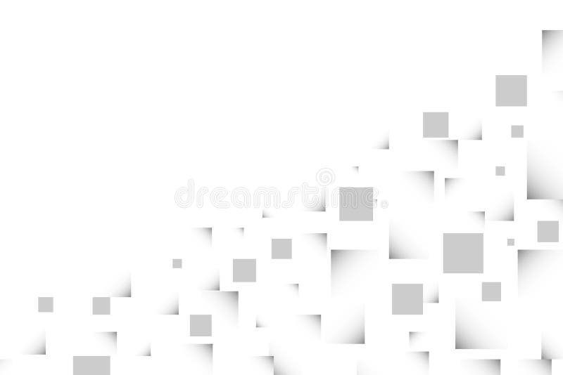 Abstract Gray Square in Different Size Background Stock Vector ...