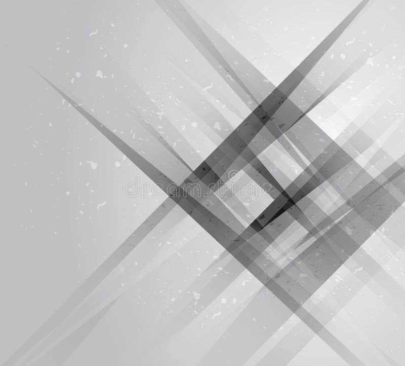 Abstract Gray Tech Geometric Corporate Design Background. EPS10. Gray ...