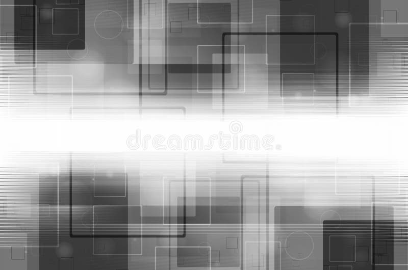 Abstract Gray Technology Background. Stock Illustration - Illustration ...