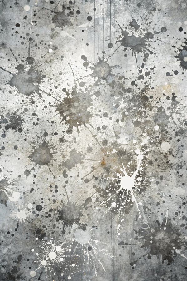 Dirty Gray Grunge Splatter Texture for Raw and Edgy Design Stock ...