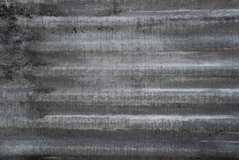 Abstract Gray Tin Texture with Horizontal Lines. an Old Metal Material ...