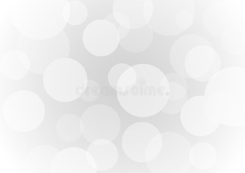 Abstract Gray Transparent Circle Background Stock Vector - Illustration ...