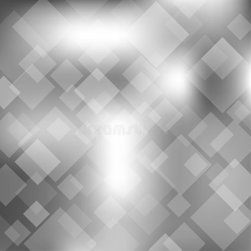 Abstract Gray Transparent Square Background Stock Vector - Illustration ...