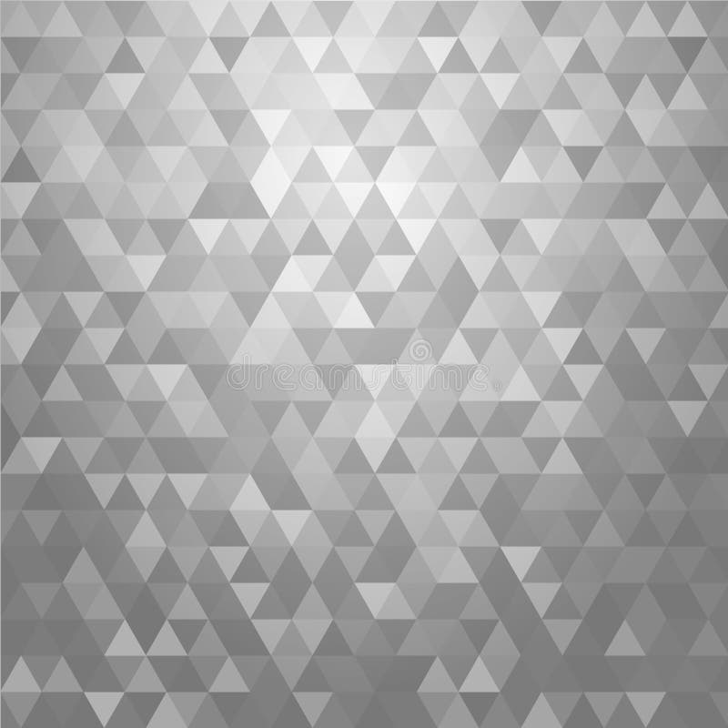 Abstract Gray Triangle Shape Background Stock Vector - Illustration of ...