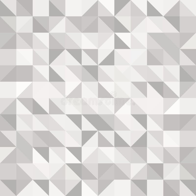 Abstract Gray Triangle and Square in Grey or White Color Pattern Stock ...