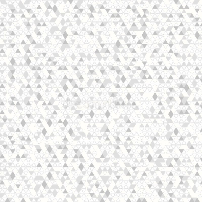 Abstract Gray Triangle Tech of Decoration Background. Illustration ...