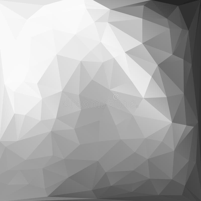 Abstract Gray Triangles Background Stock Vector - Illustration of ...