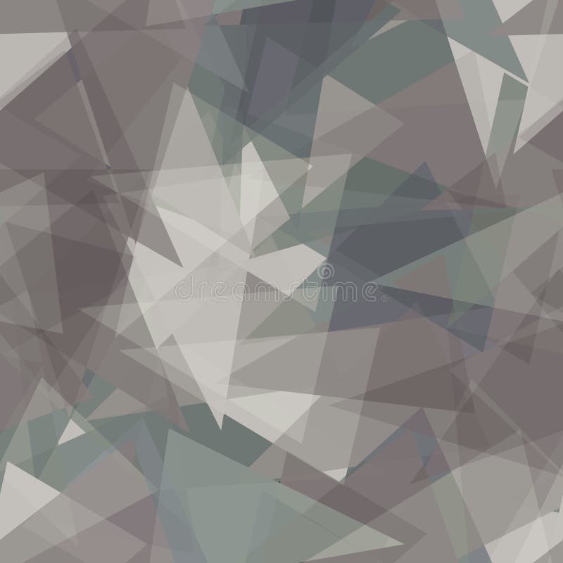Abstract Gray Triangles Background. Vector Stock Vector - Illustration ...