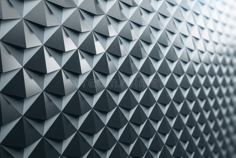 Abstract Gray Triangular Wallpaper. Technology and Geometry Concept ...