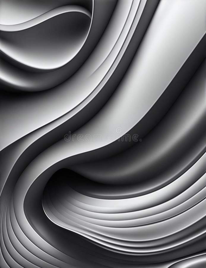 Abstract Gray Wave Background Illustration Stock Illustration ...