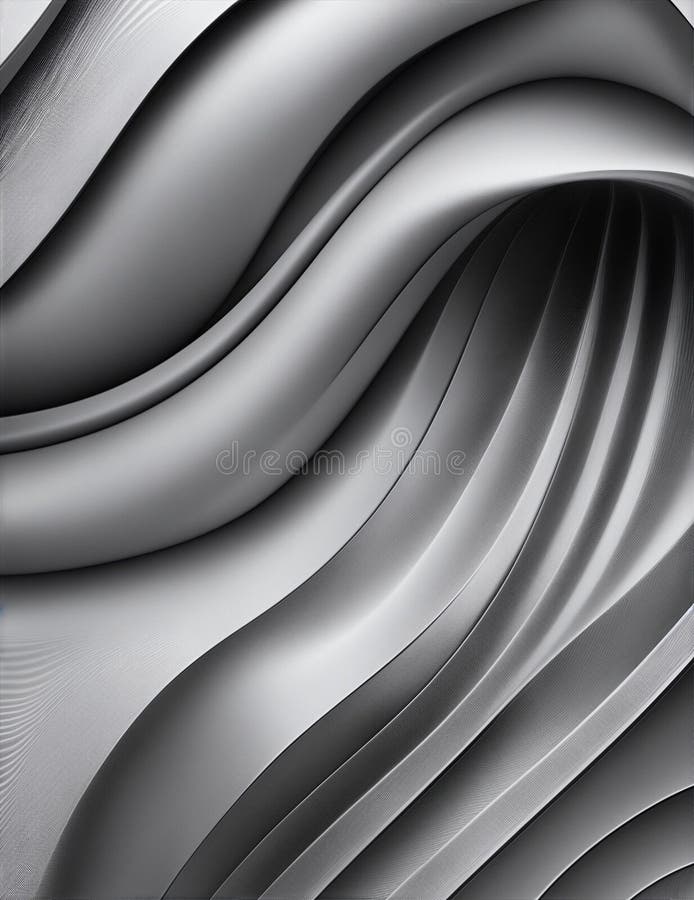 Abstract Gray Wave Background Illustration Stock Illustration ...