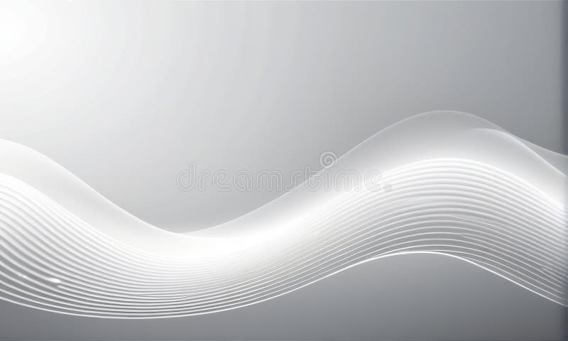 Abstract Gray Wave Pattern Background Stock Illustration - Illustration ...